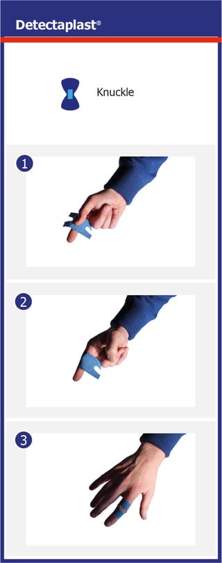 How to use detectaplast detectable plasters poster | PDF