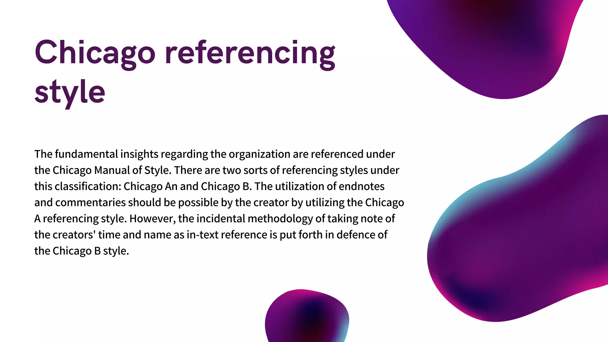 How to use different types of referencing styles | PPT