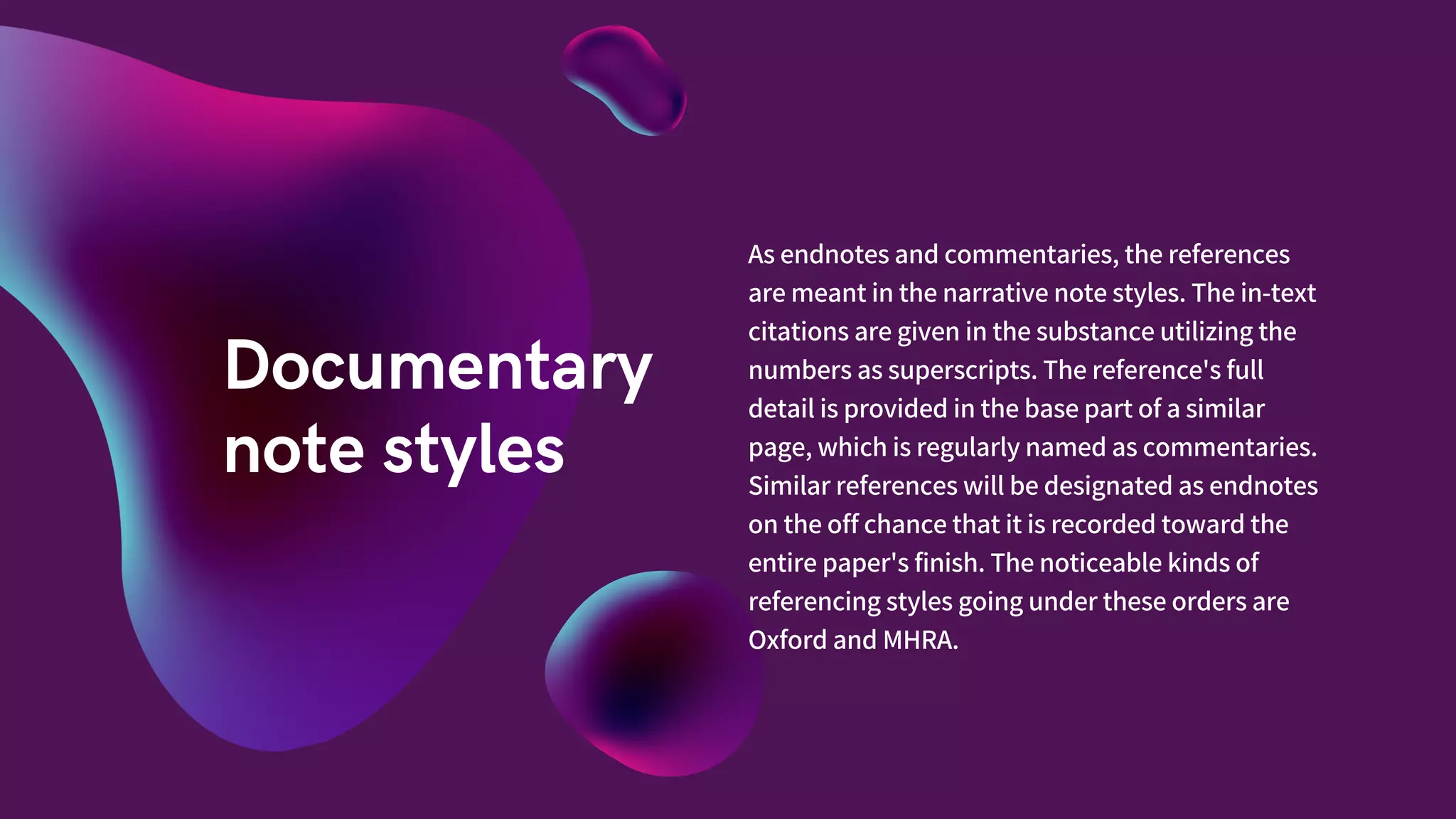 How to use different types of referencing styles | PPT