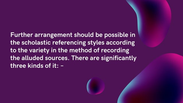 How to use different types of referencing styles | PPT