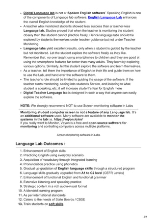 How to use Digital Language Lab.pdf | Education