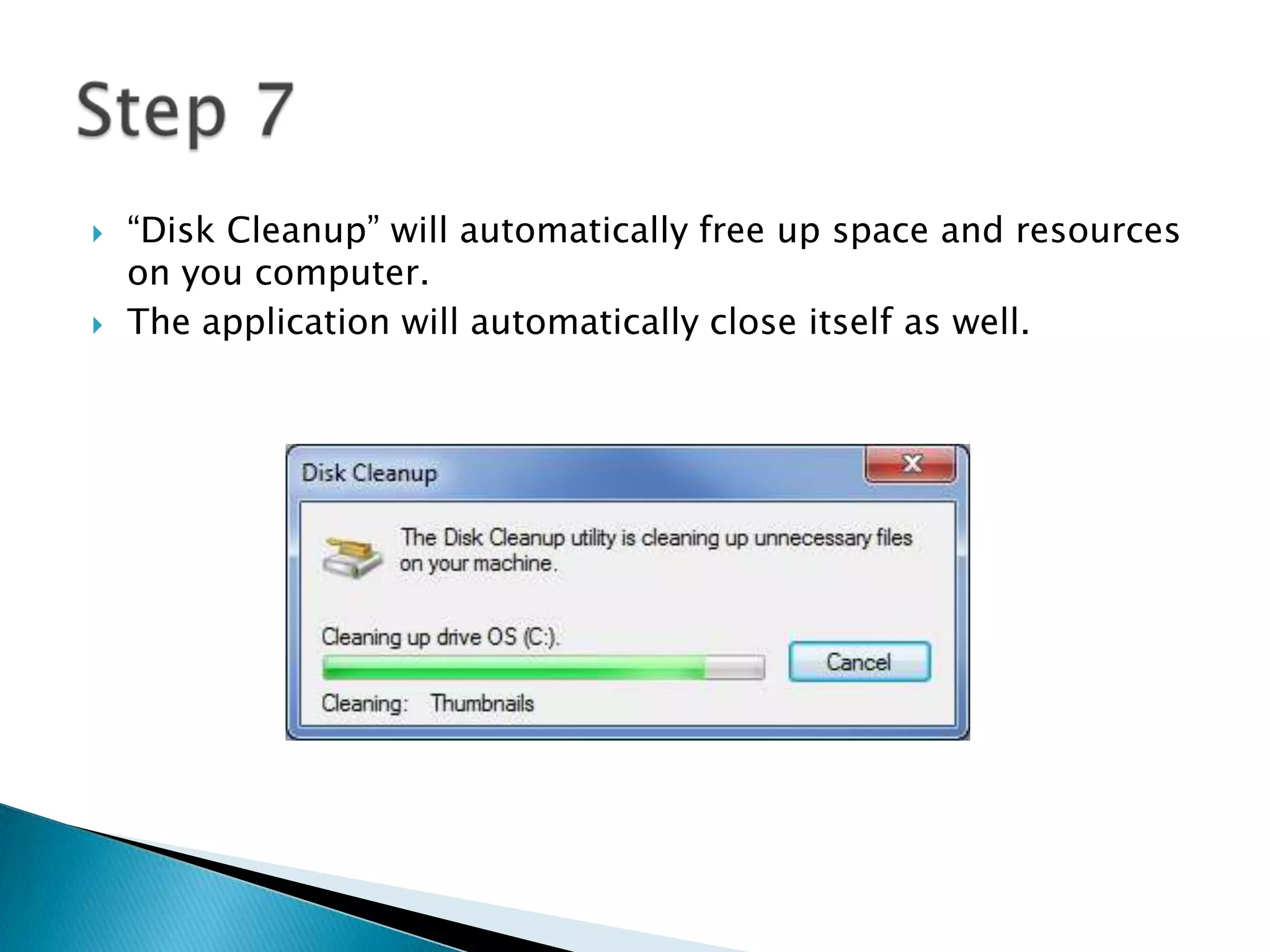 How to use disk cleanup on your PC | PPTX