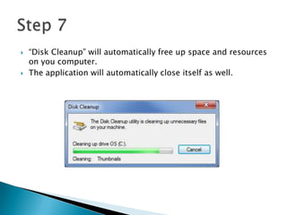 How to use disk cleanup on your PC | PPTX