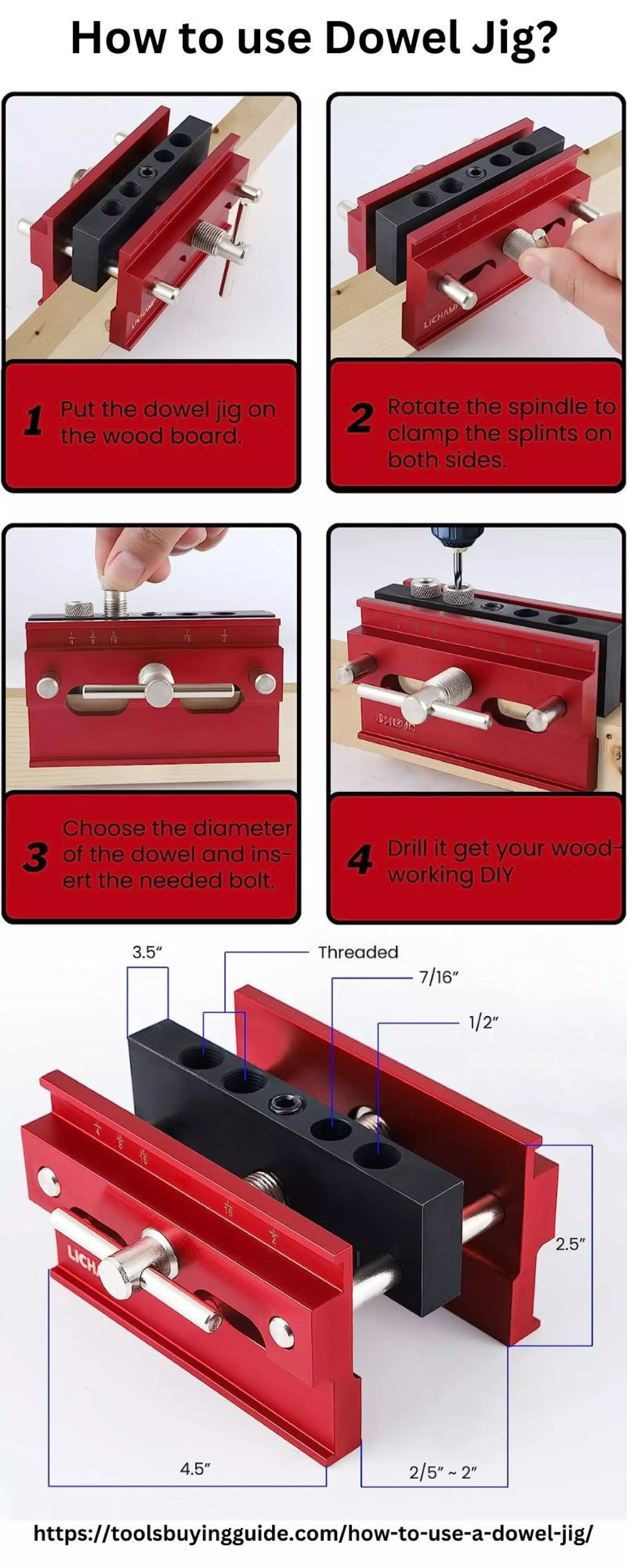 how to use dowel jig | PDF