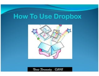 How To Use Dropbox.pdf | Internet for Beginners | Internet
