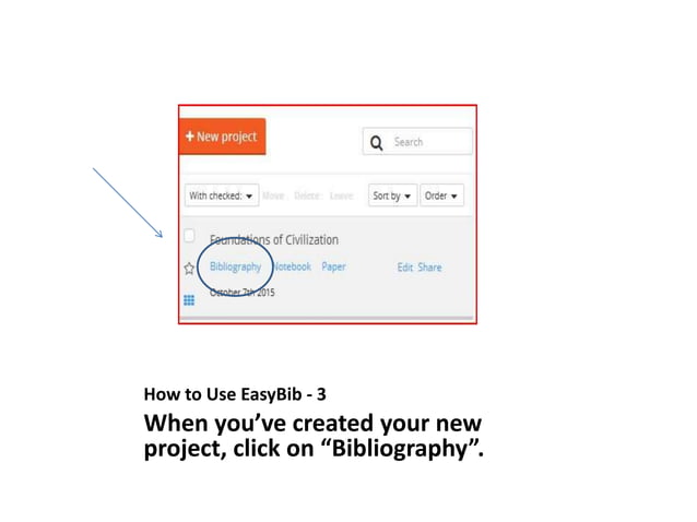 How to use easybib | PPT