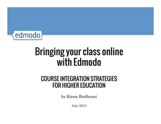 EDMODO Integration Framework for Effective Teaching in Higher Education | PPT