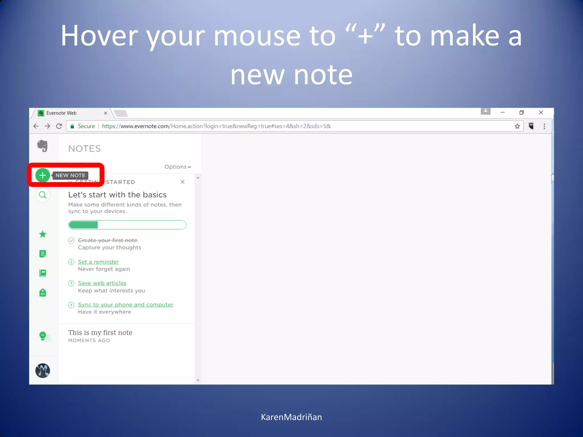How to use evernote | PPT