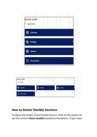 How to use flexible sections in SharePoint pages.docx