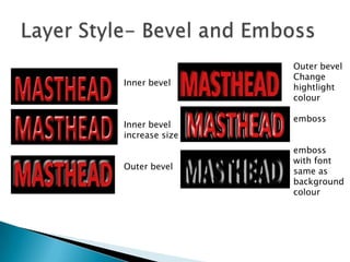 How to use fonts in photoshop | PPTX