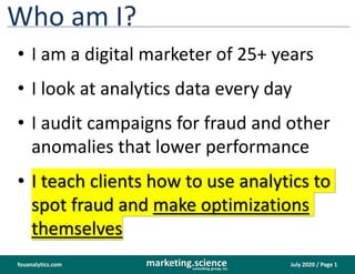 How to Use FouAnalytics For Marketers | PDF