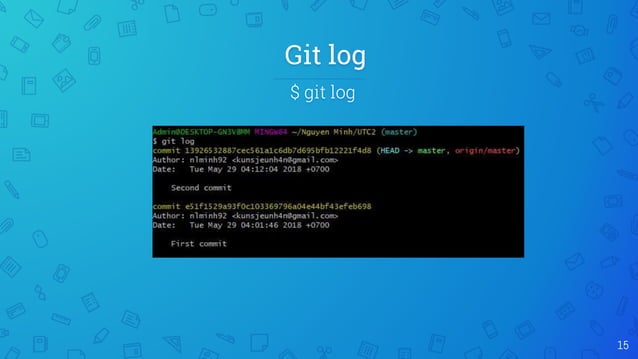 Ứng dụng Git/Github trong hoạt động nhóm cho sinh viên CNTT | PPTX