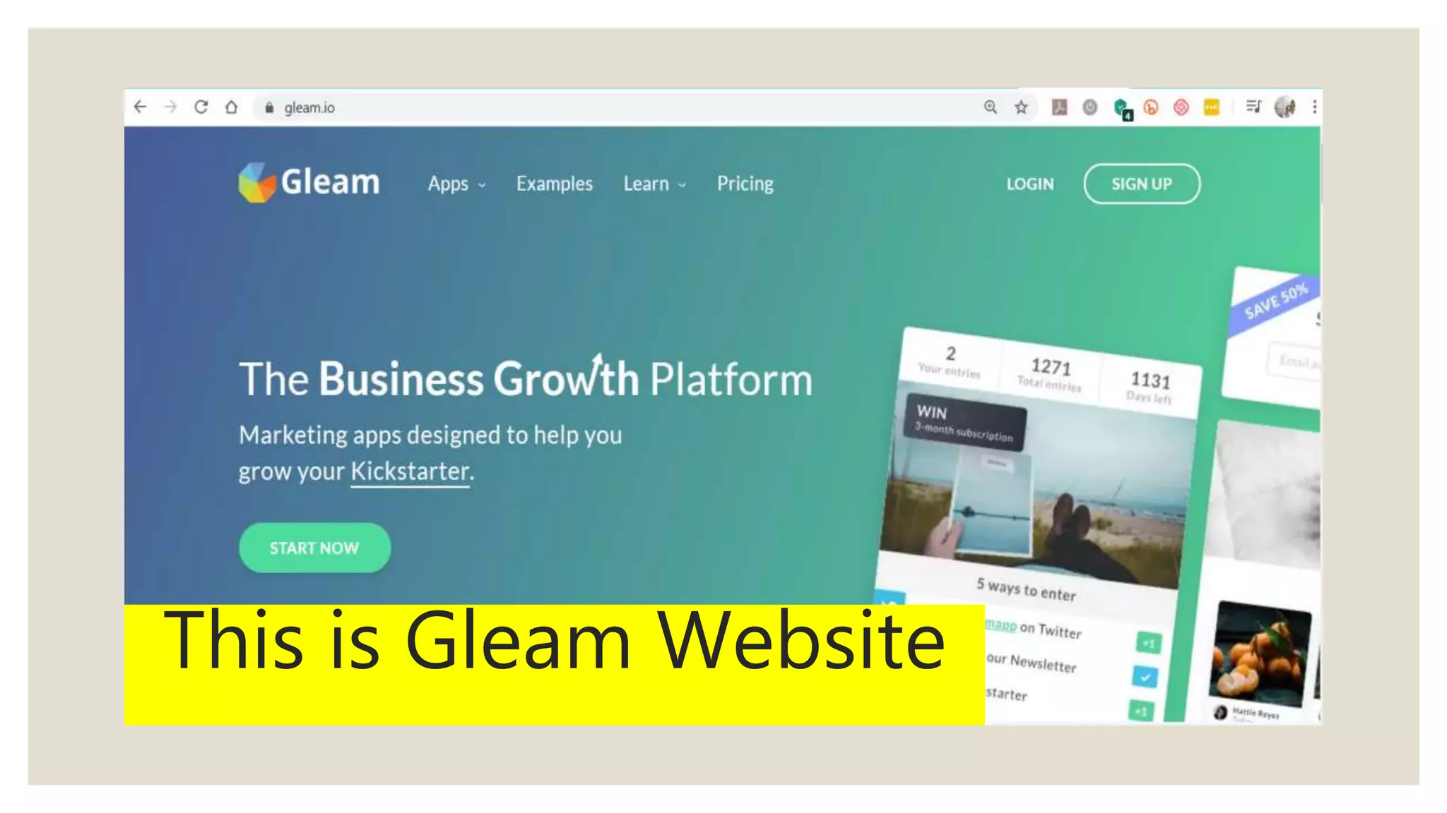 How to Use Gleam | PPT