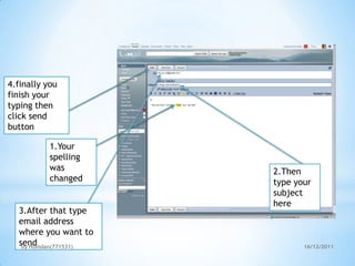How to use gmail for beginners | PPTX