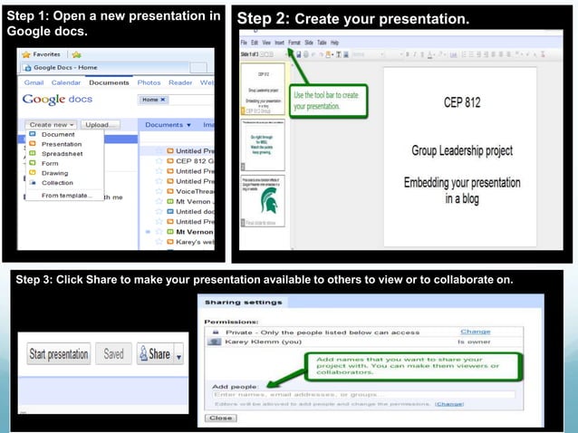 How to Use Google Docs - Part 1 | PPT
