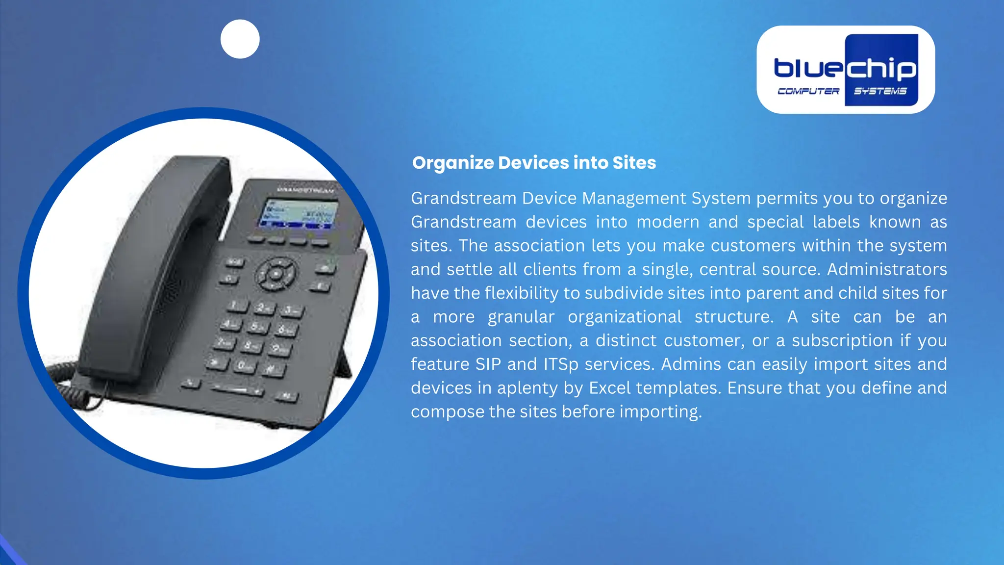 How to Use Grandstream Device Management System | PPTX | Cloud ...