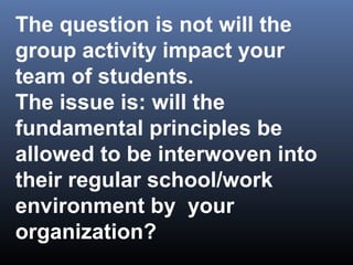 How to use group activities | PPT | Education