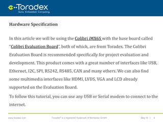 How to Use GSM/3G/4G in Embedded Linux Systems | PPT