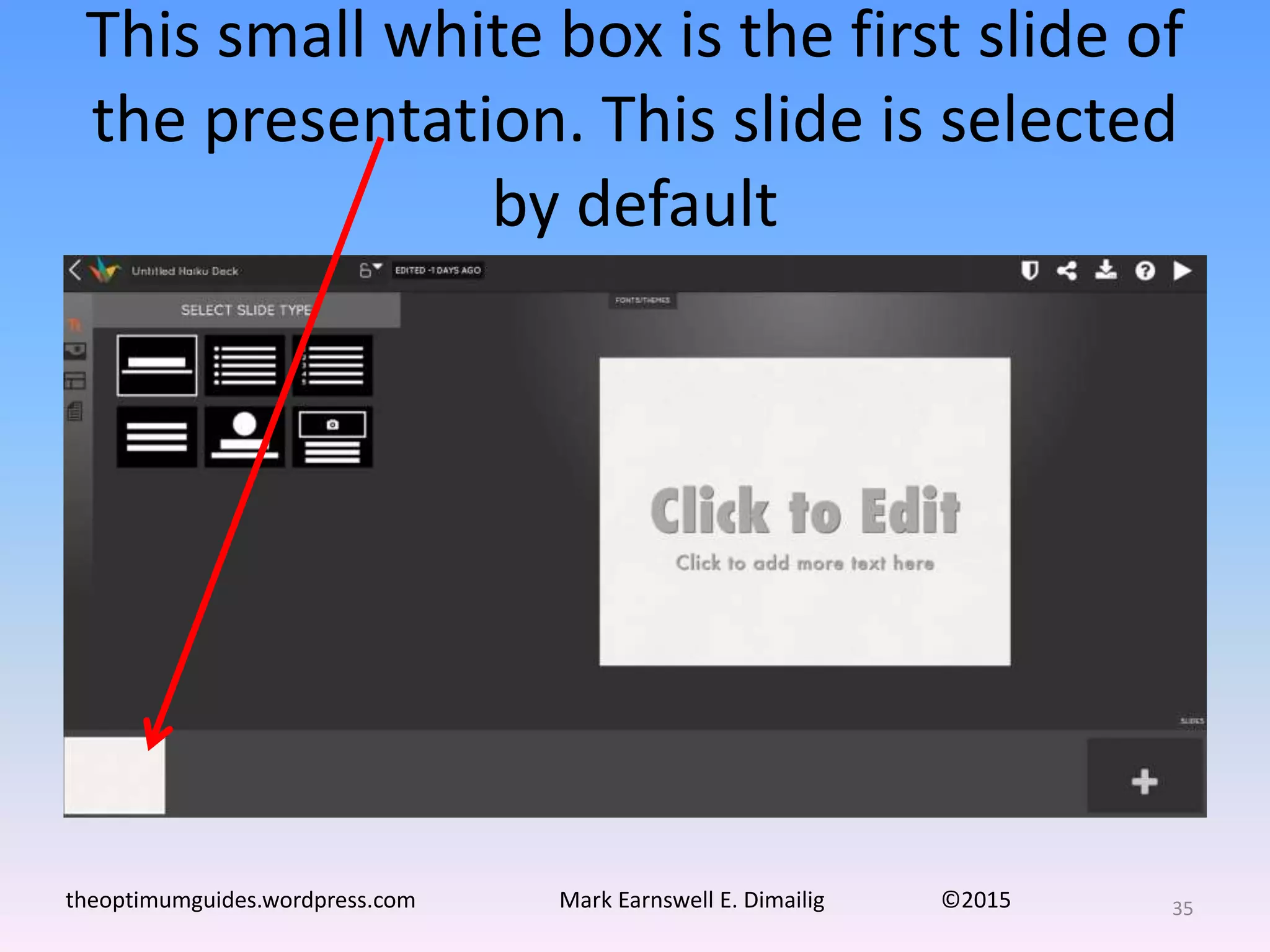 How to use haiku deck | PPT