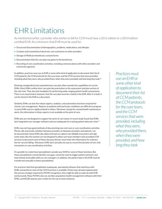 How to Use HIT for CCM | PDF