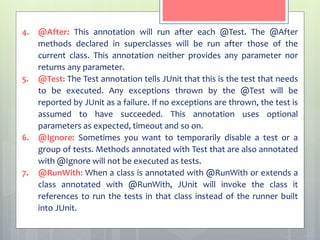 How To Use Ignore Annotation In JUnit | PPTX