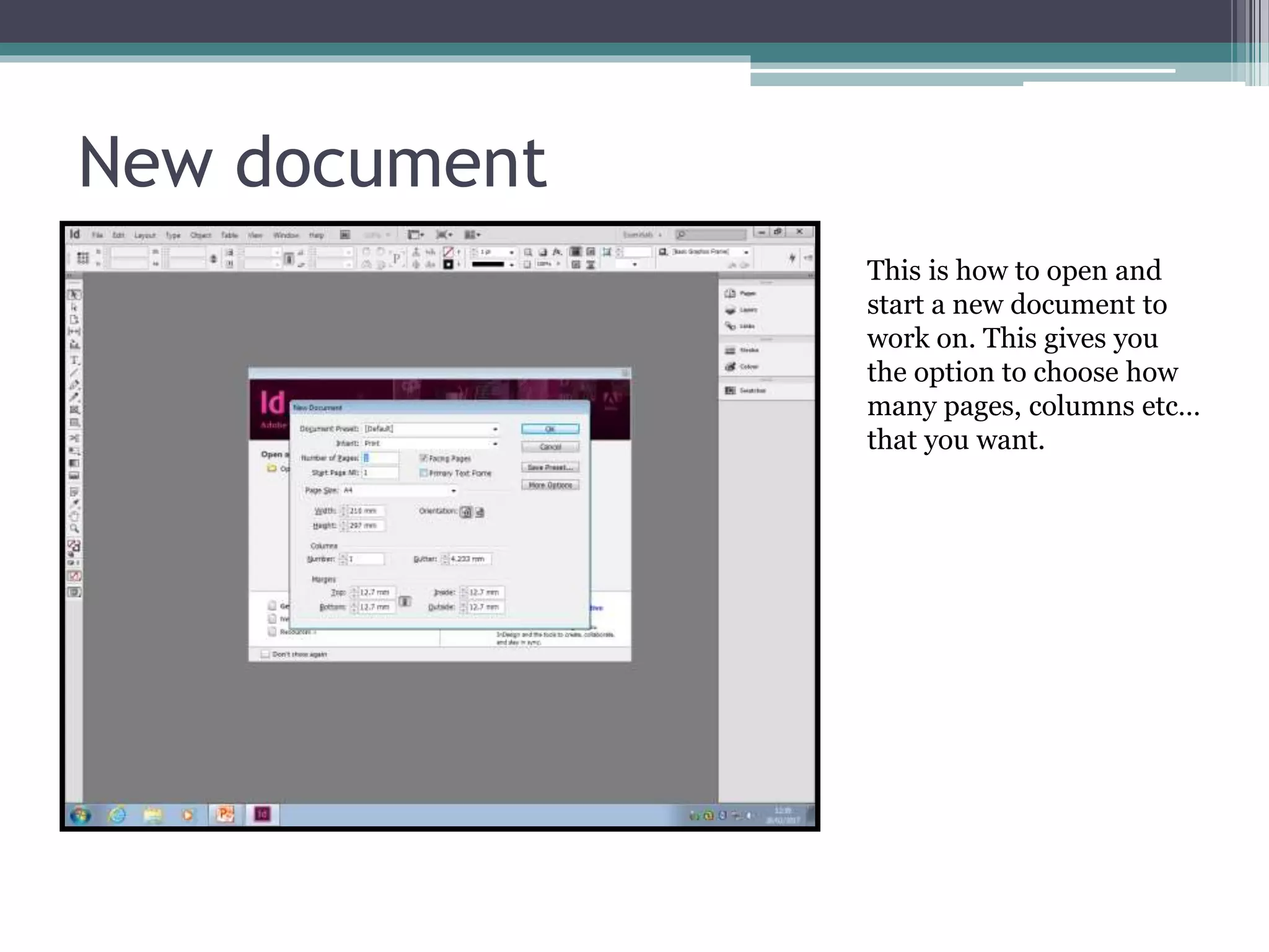 How to use indesign | PPT
