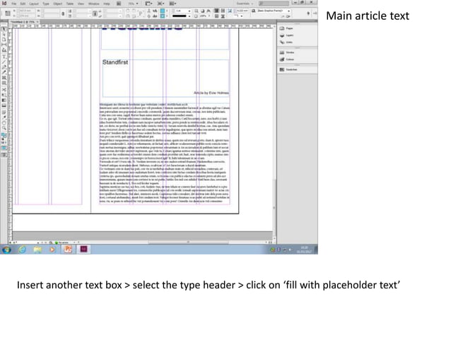 How to use InDesign | PPTX