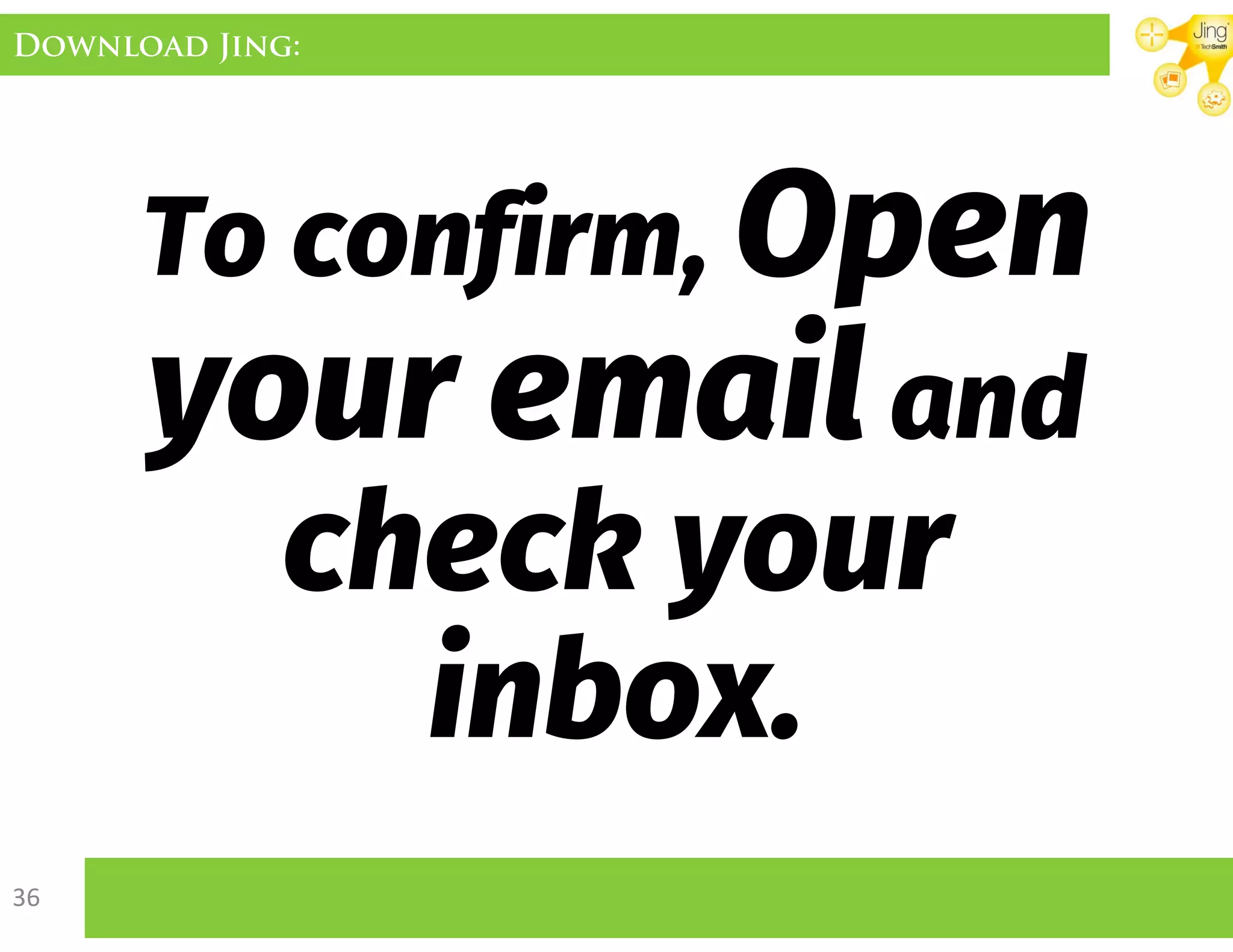 [Made Easy] How to use Jing - Tutorial | PPT