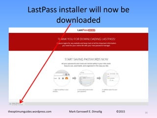 How to use lastpass | PPTX
