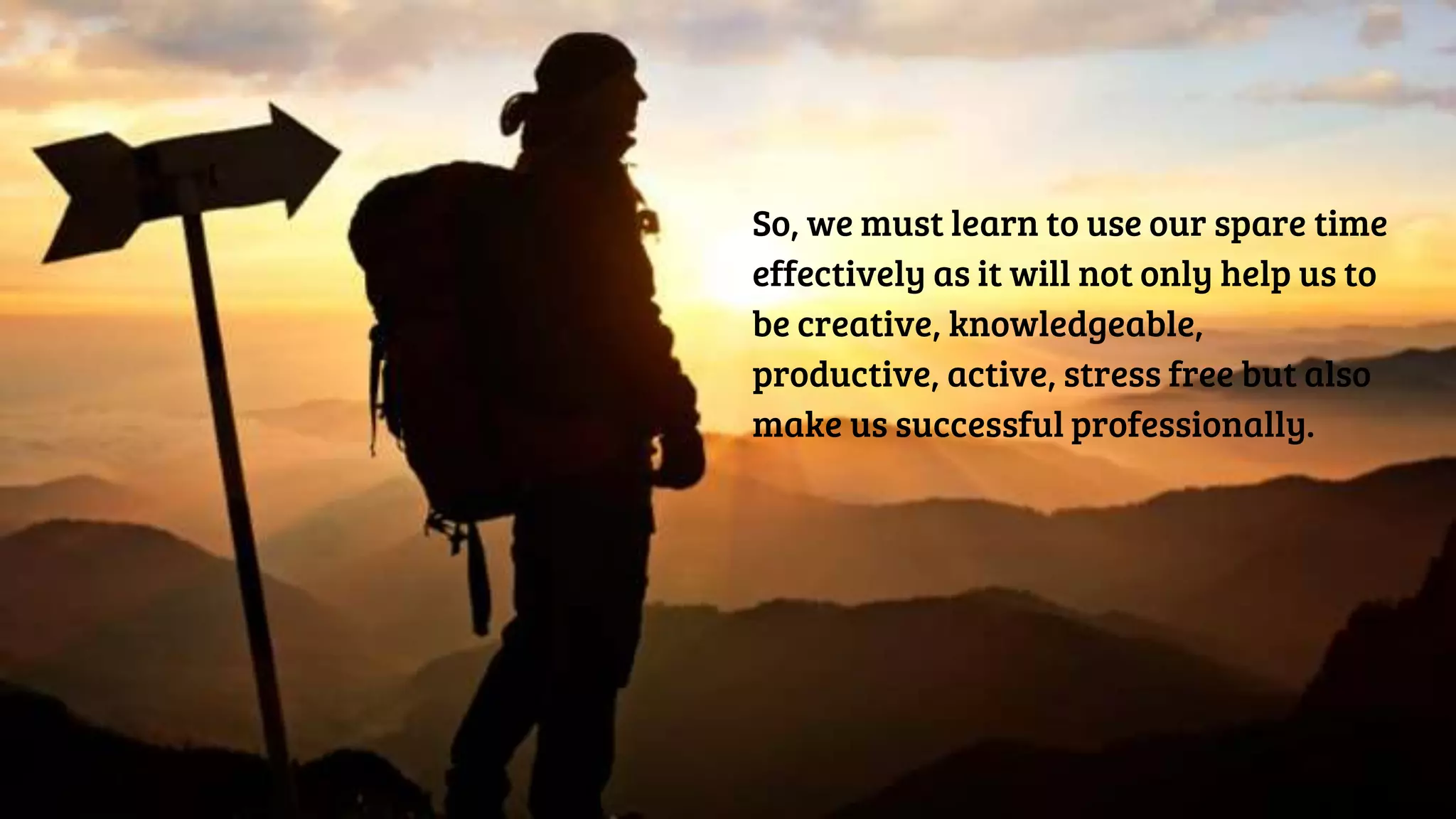 How to use leisure time effectively | PPTX
