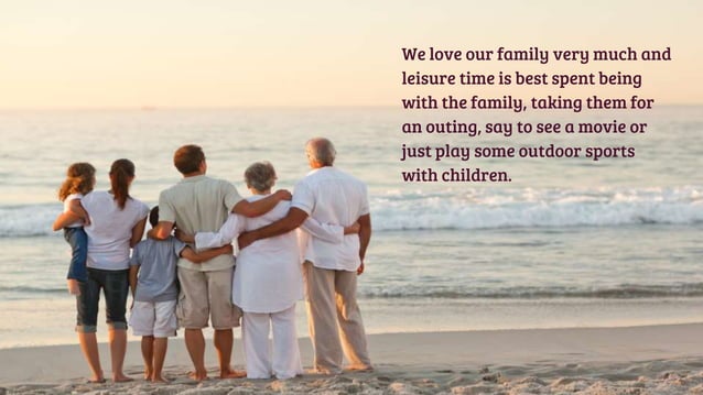 How to use leisure time effectively | PPTX