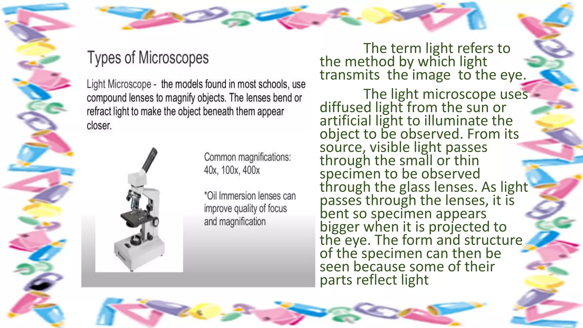 HOW TO USE LIGHT MICROSCOPE.pptx