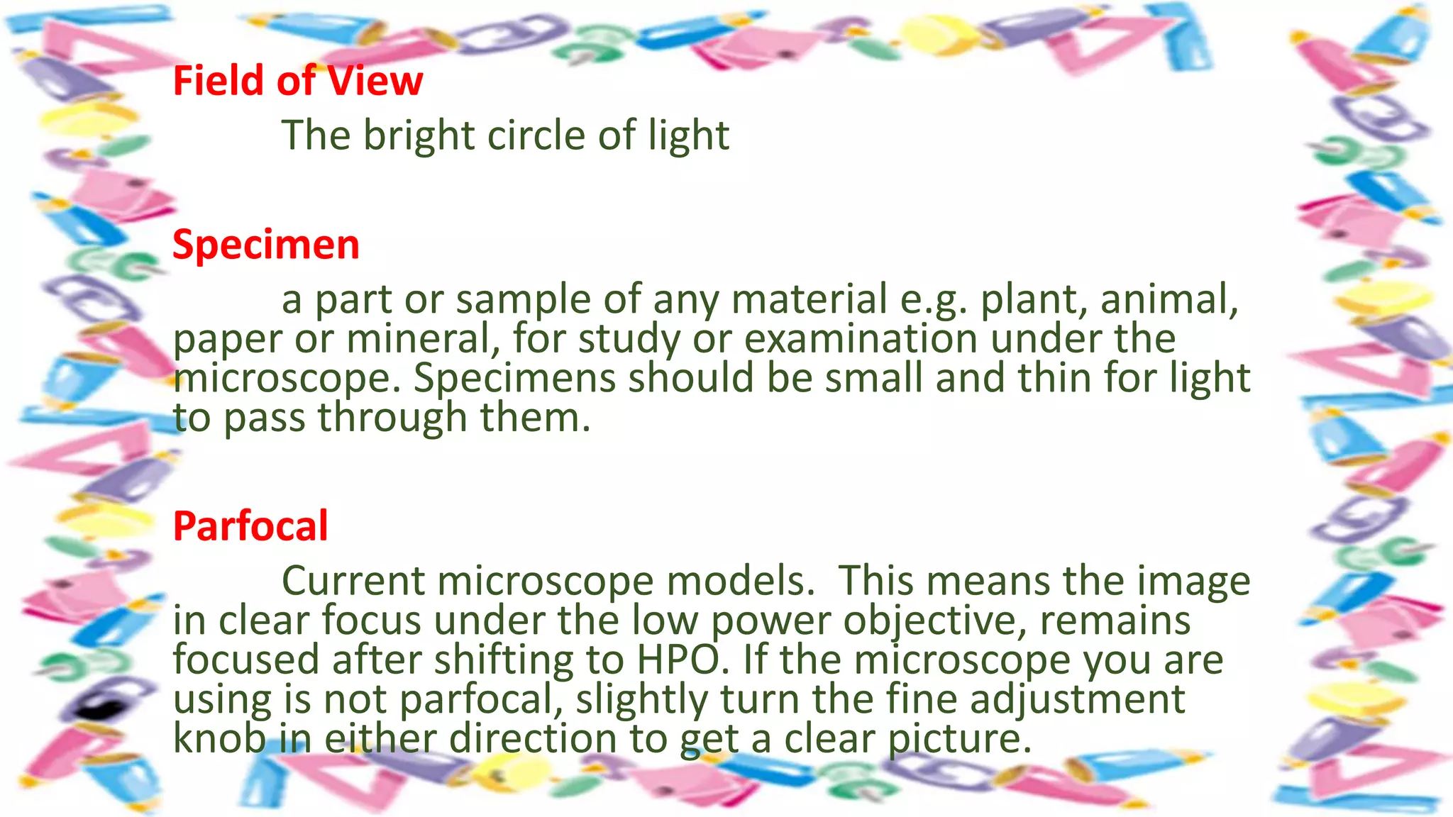 HOW TO USE LIGHT MICROSCOPE.pptx