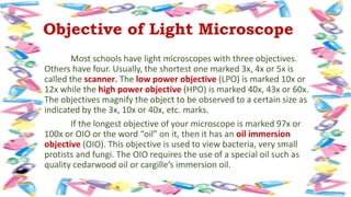 HOW TO USE LIGHT MICROSCOPE.pptx