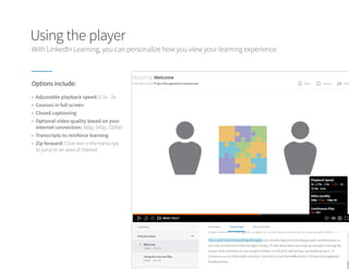 How to use LinkedIn Learning | PDF | Internet for Beginners | Internet