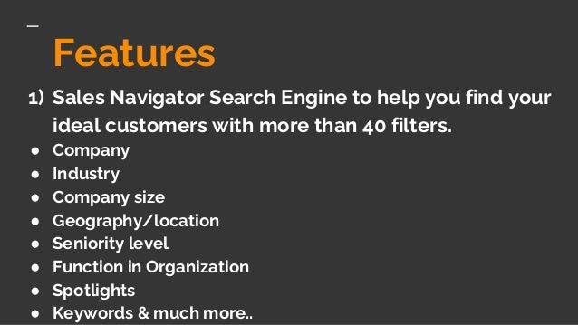 How to Use LinkedIn Sales Navigator? | PPTX