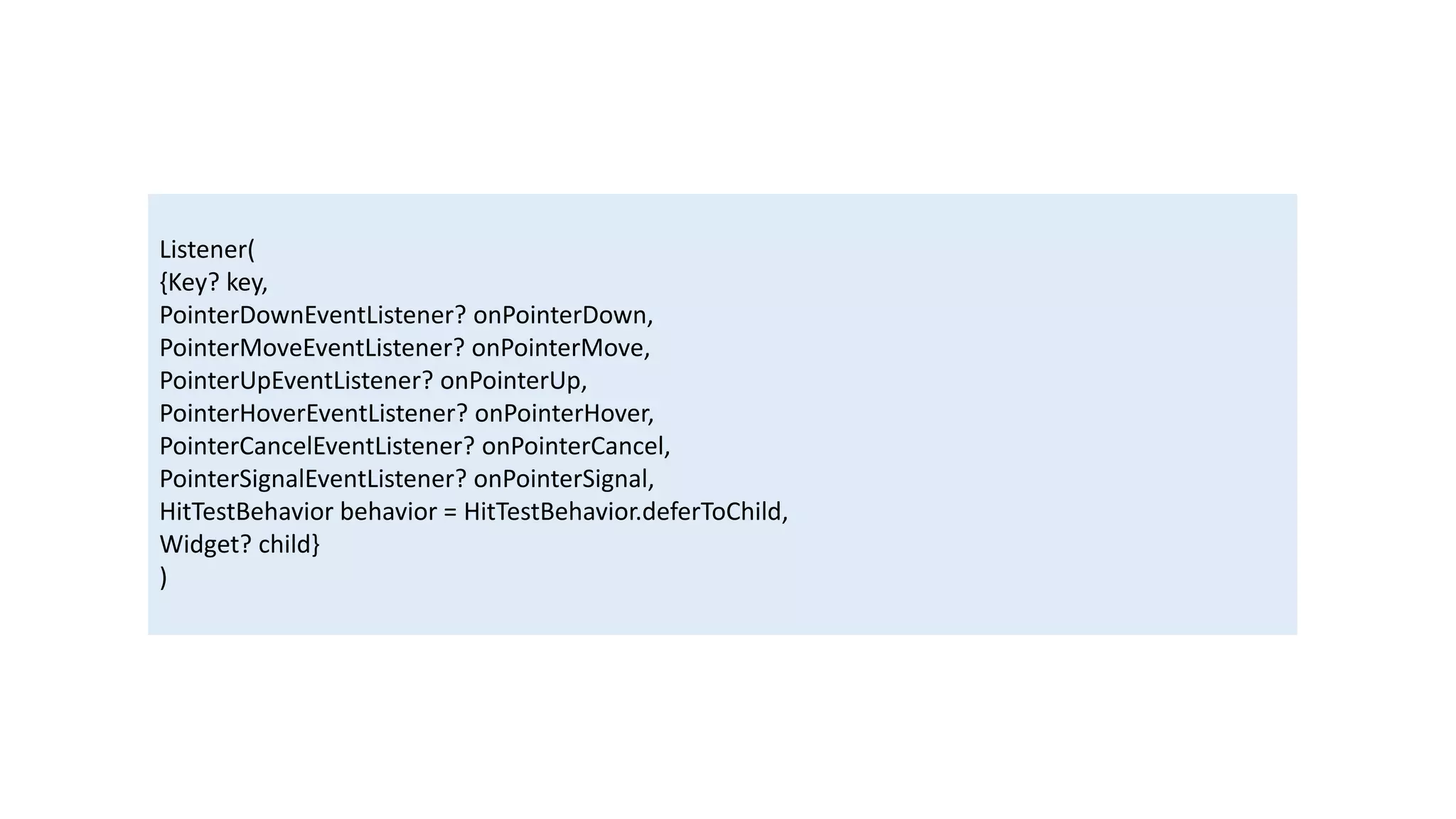 How to use Listener Class in Flutter.pptx