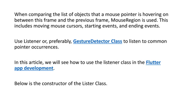 How to use Listener Class in Flutter.pptx