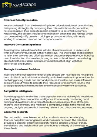 How to Use MakeMyTrip Hotel Price Data Dataset for Maximum Benefits.pdf