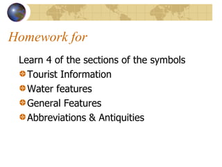 How to use map symbols | PPT