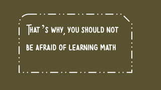 Why do we study Math? | PDF