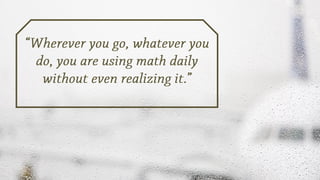 Why do we study Math? | PDF