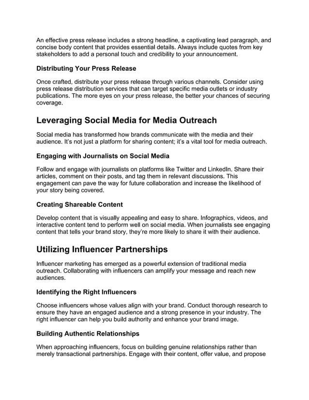 How to Use Media Outreach Methods to Impact Authority.docx