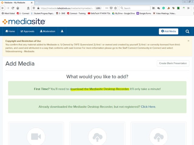 How to use Mediasite (slides) | PPT