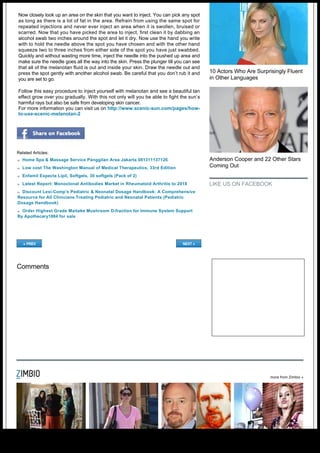 How to use melanotan tanning injection | PDF