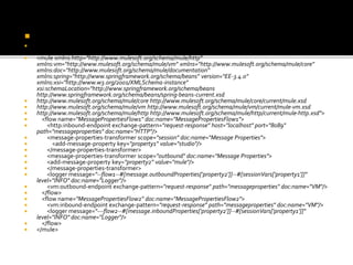 Message properties component in mule | PPT