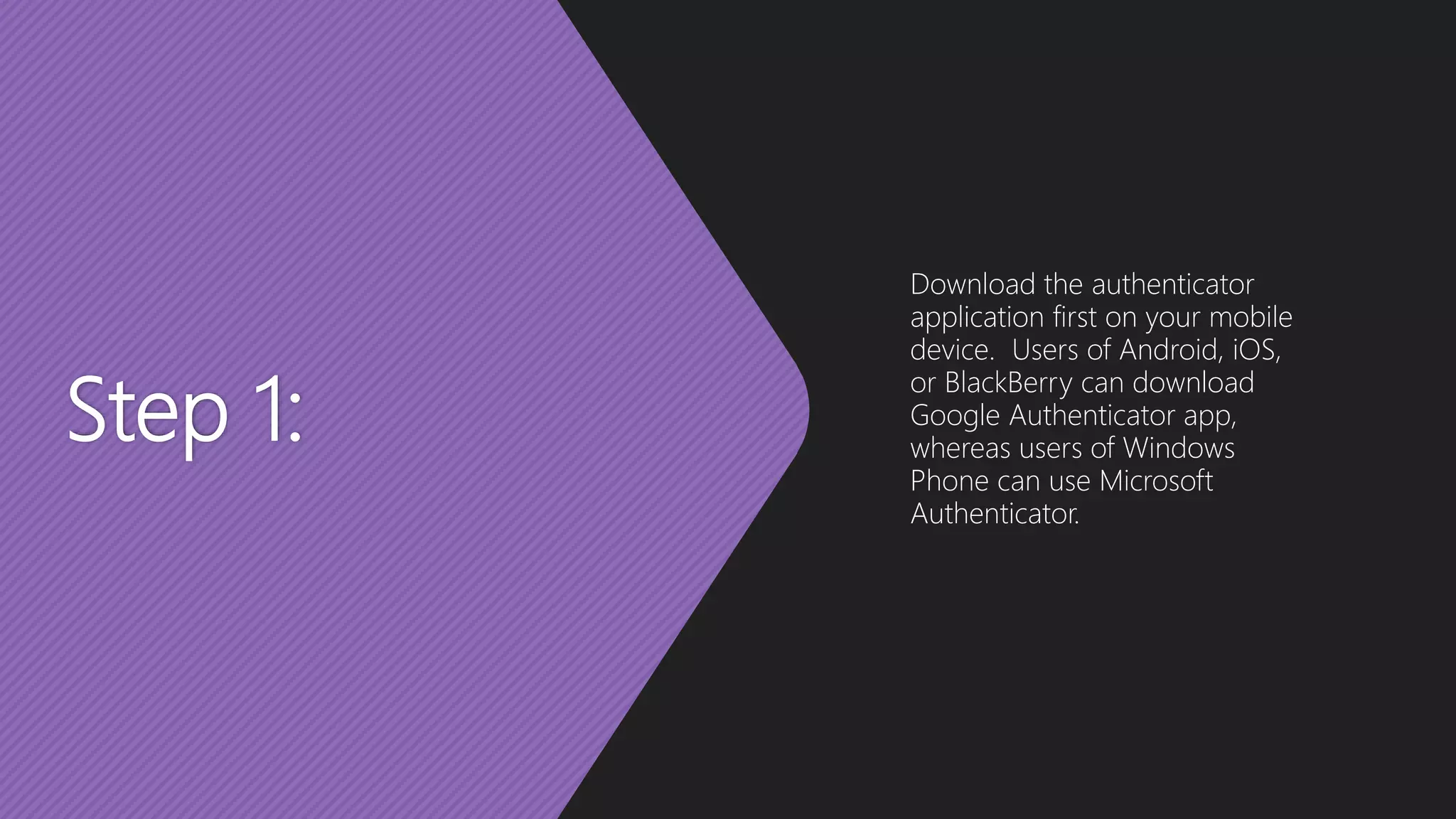 How to use microsoft authenticator app | PPTX