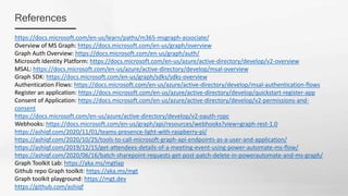 How to use Microsoft Graph in your applications | PPT | Free Download