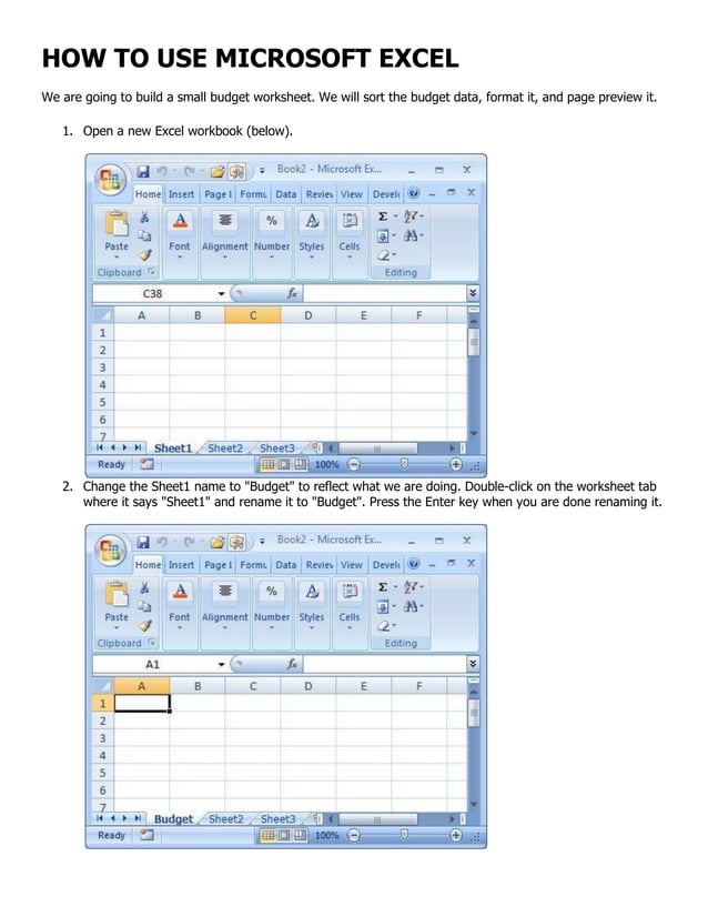 How to use microsoft word | DOCX