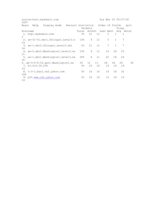 How to use mtr 2 | PDF